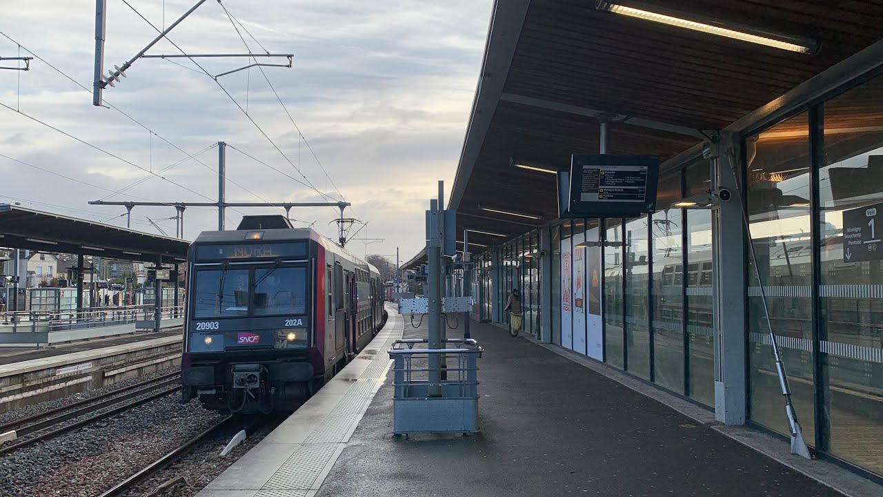 RER-C Z20900 Nat Z50000 360L en gare de Ermont-Eaubonne - YouTube