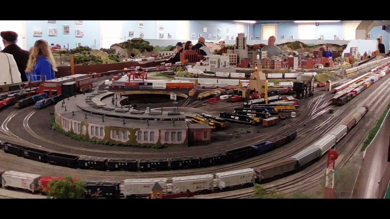 Hudson Model Railroad Club 2015 - YouTube