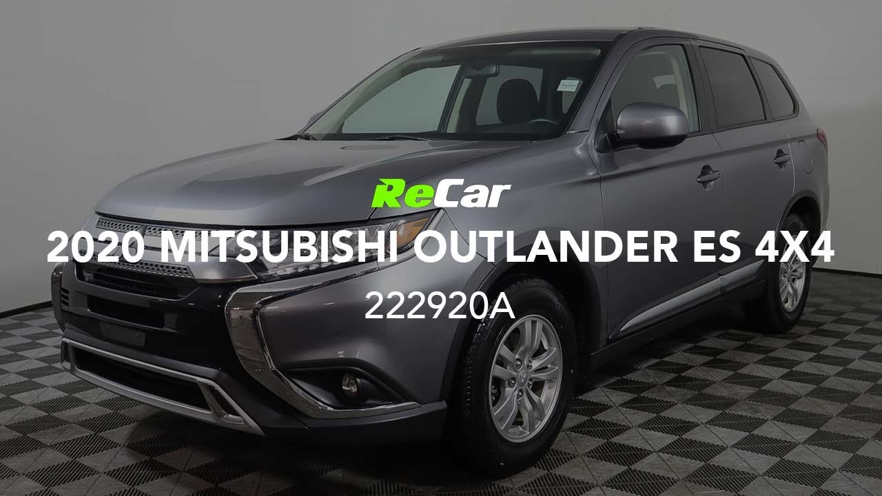 2020 MITSUBISHI OUTLANDER ES 4X4 - 222920A - YouTube
