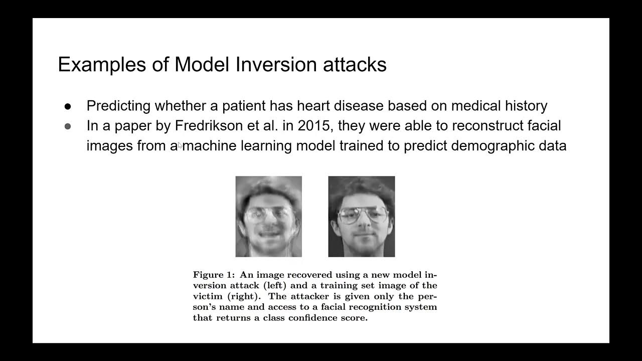Overview of Model Inversion Attacks - YouTube