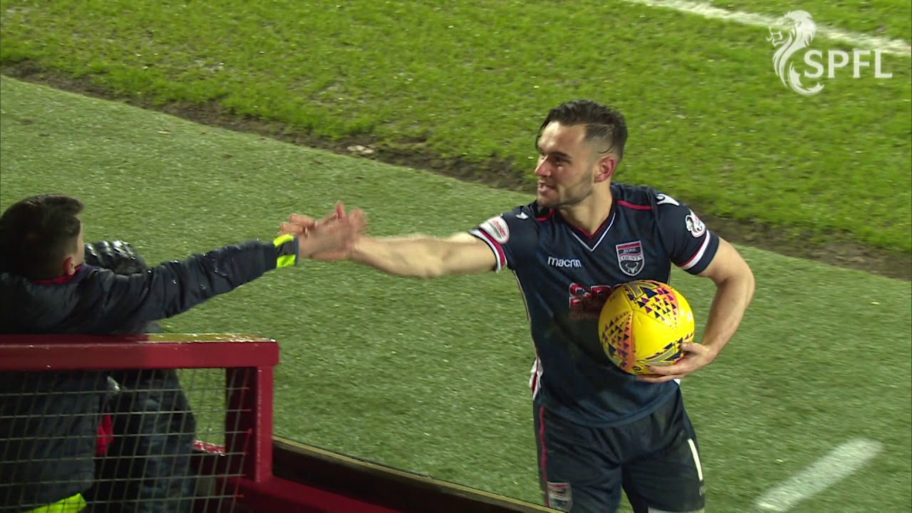 Alex Schalk gets hero's reception after brilliant hat-trick - YouTube