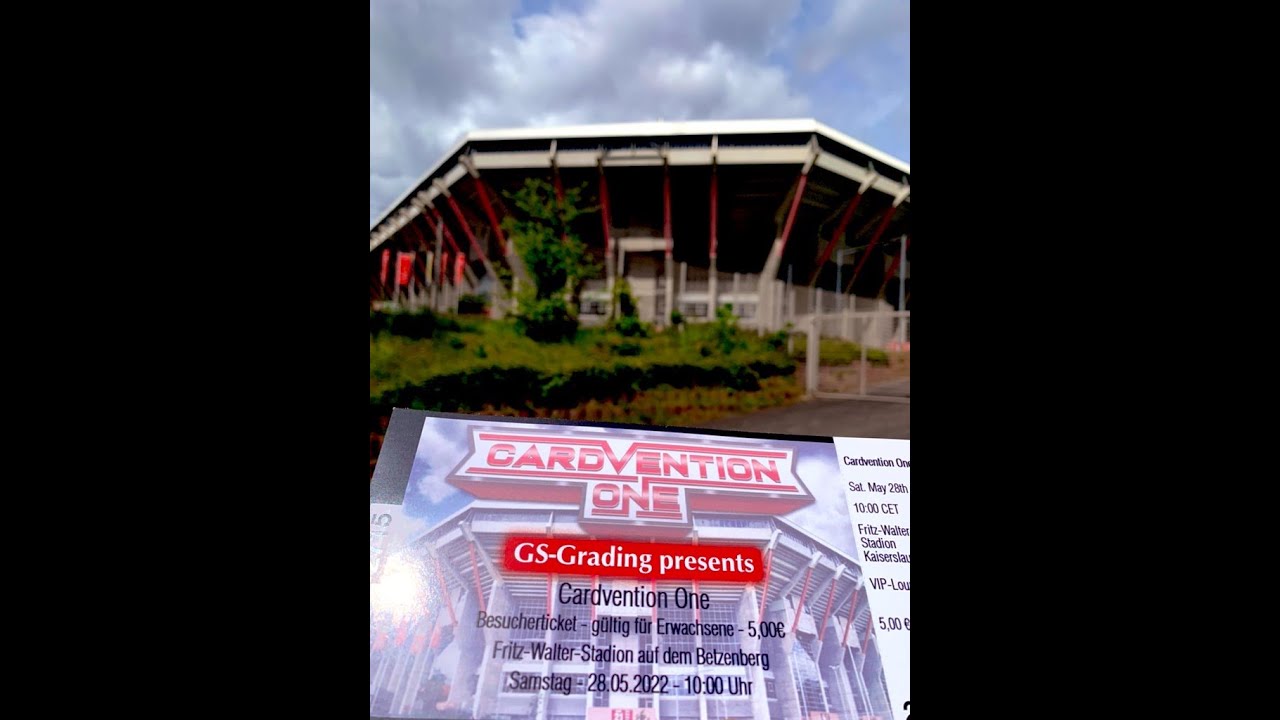 CARD SHOW "CARDVENTION" GOLD STANDARD GRADING CONVENTION - YouTube