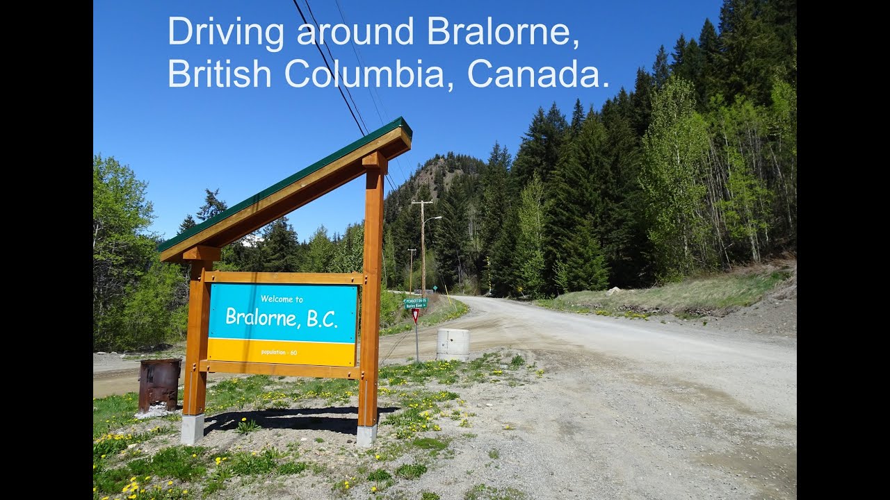 Driving around Bralorne, British Columbia, Canada - ihikebc.com - YouTube