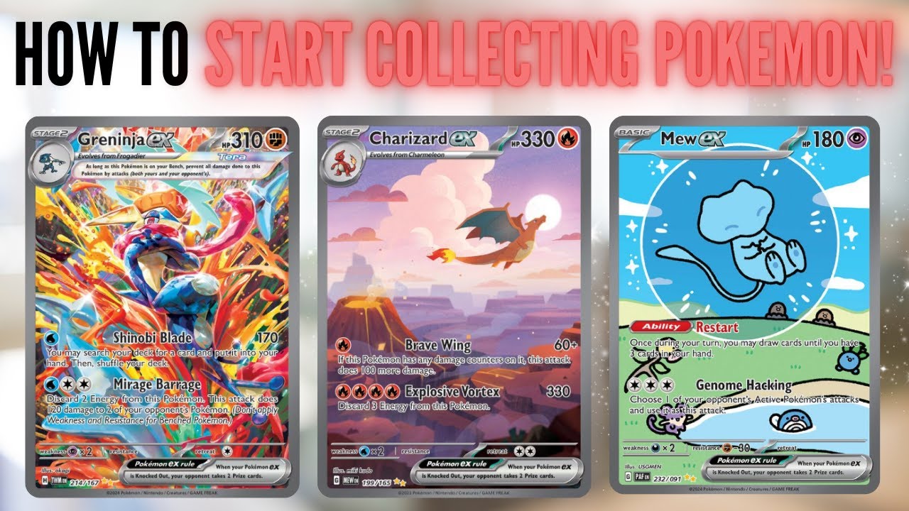 ULTIMATE Beginner's Guide to Collecting Pokémon Cards (2024) - YouTube