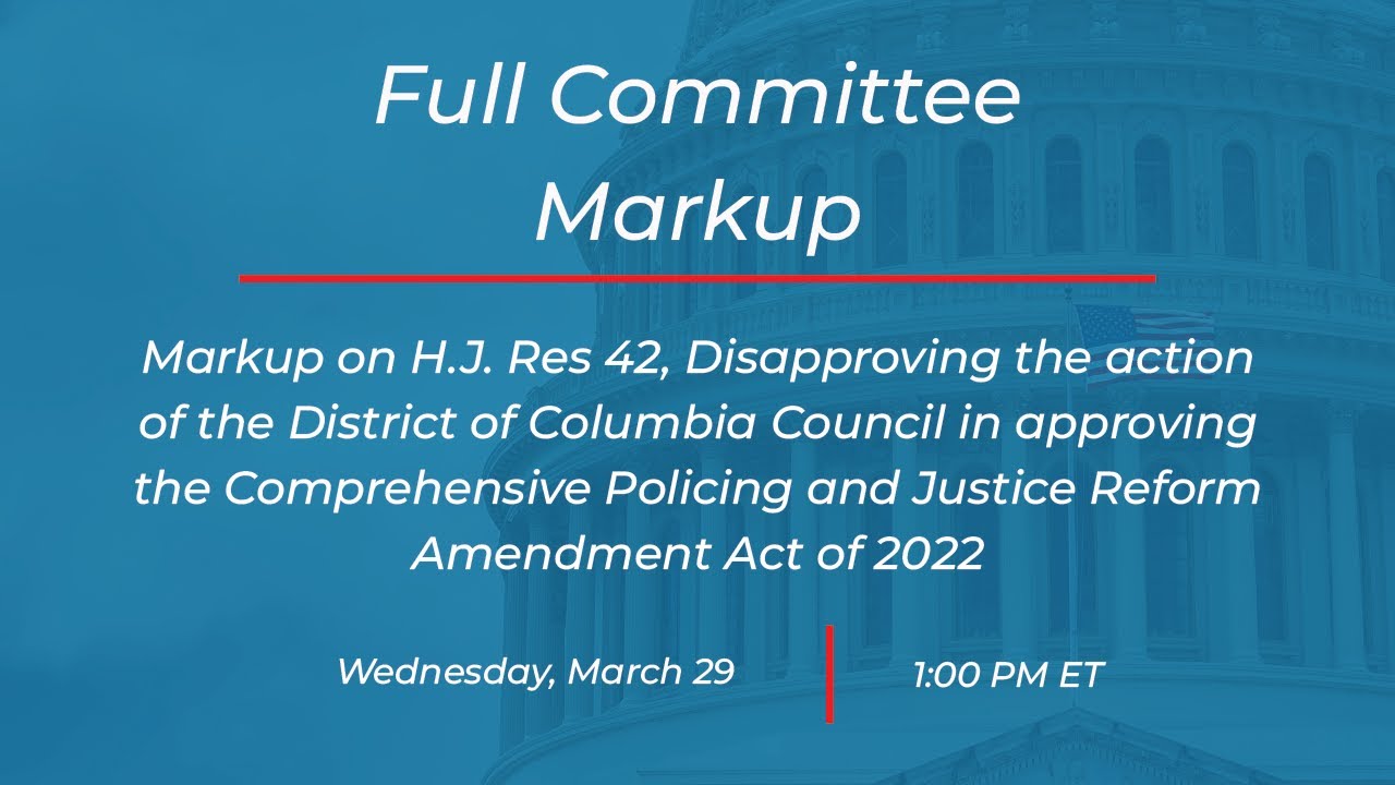 Full Committee Markup - YouTube