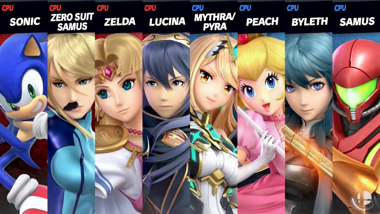 Super Smash Bros. Ultimate - Girls Team Battle - YouTube
