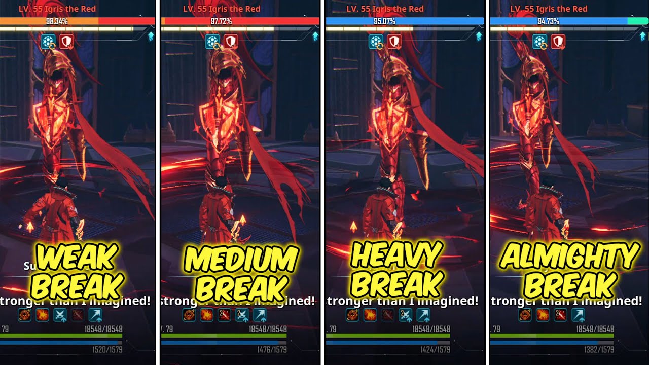 All Break Skills with Runes Explained with In-Game Execution | Solo ...