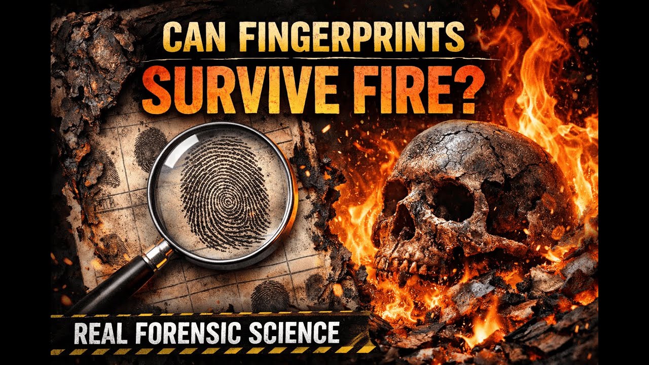 “Can Fingerprints Survive Fire? | Real Forensic Science” explained by ...