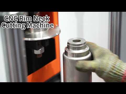 How to cut a rim neck of Vacuum flask?