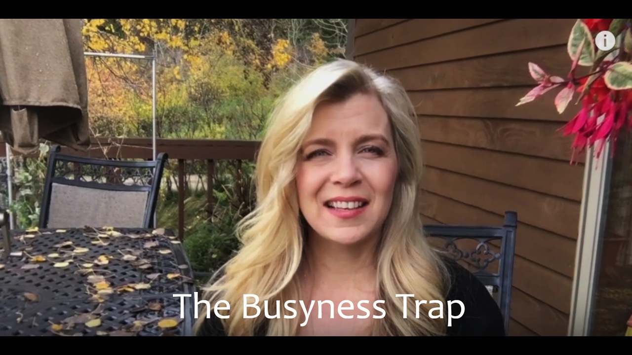 How to get out of the Busyness Trap? - YouTube