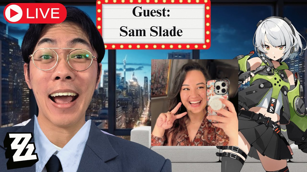 Hosting Anby's VA- Sam Slade for some fun QnAs | Chatting w/ Twitch ...