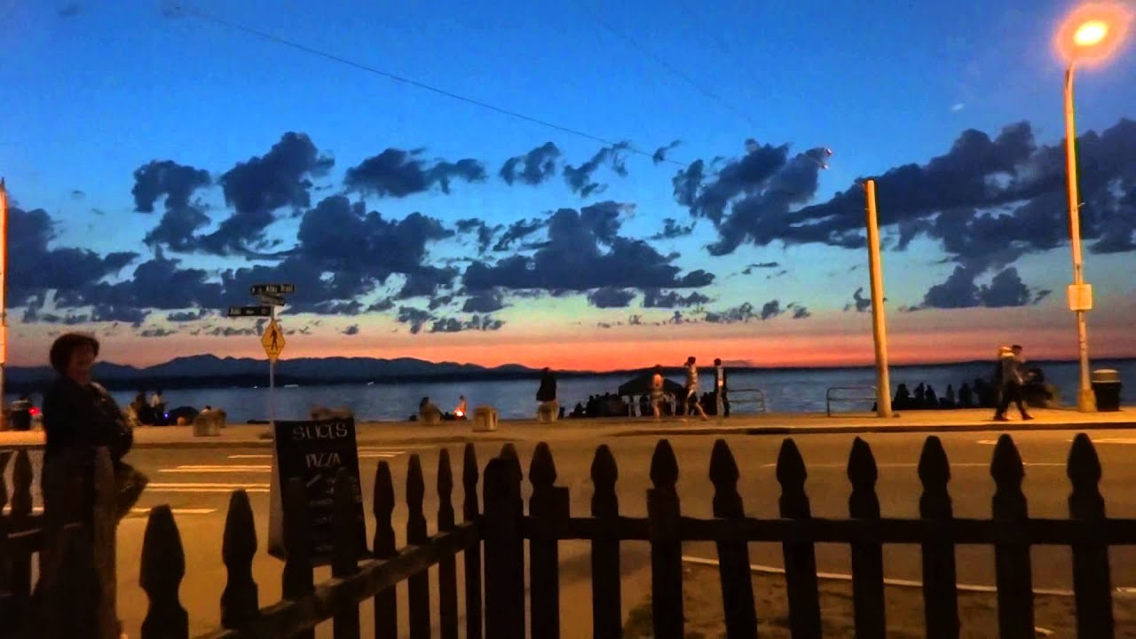 Alki Beach Park Seattle - YouTube