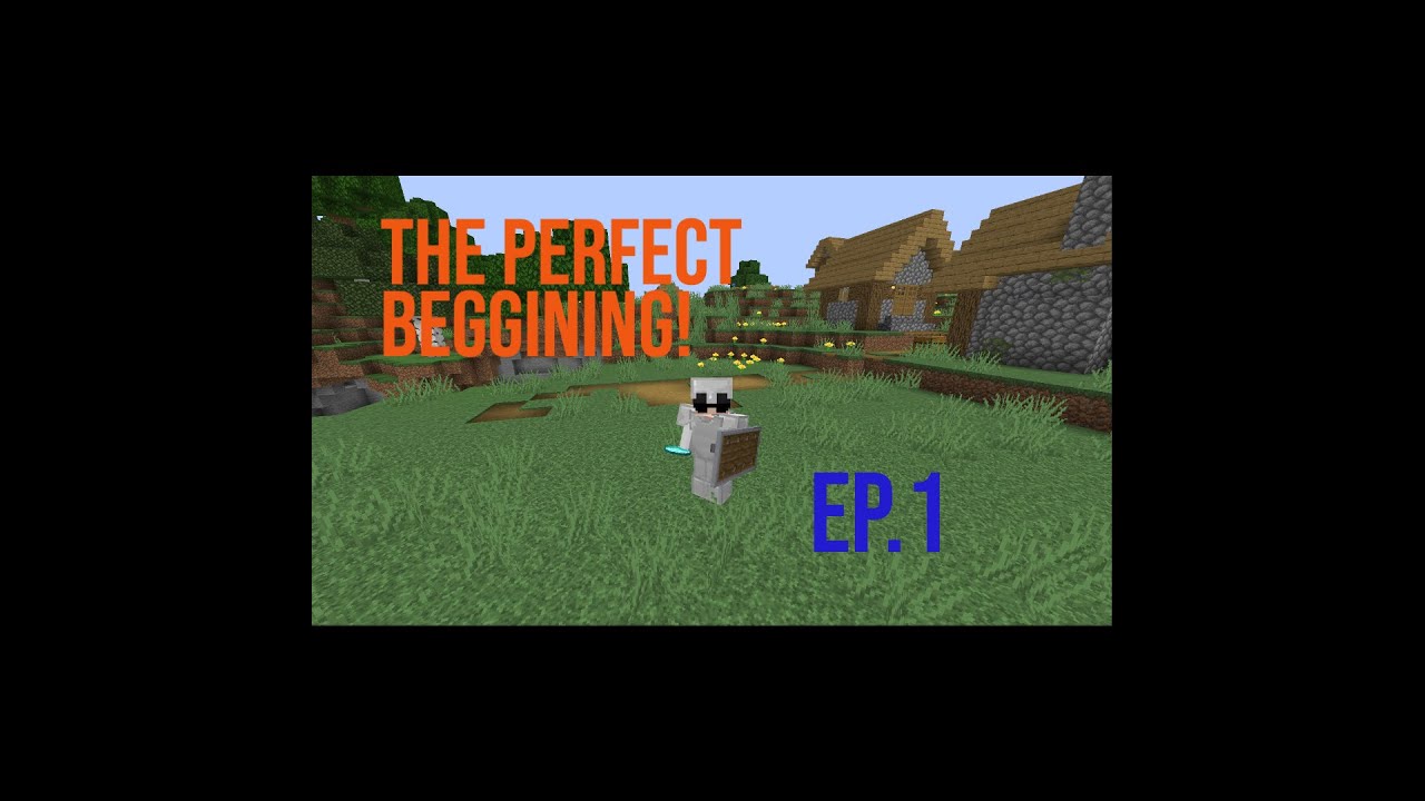 The perfect start in hardcore minecraft ep.1 - YouTube