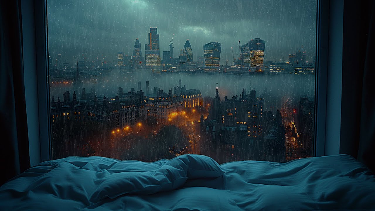 Peaceful Sleep With Gentle Rain Sounds | Meditate And Rest While ...