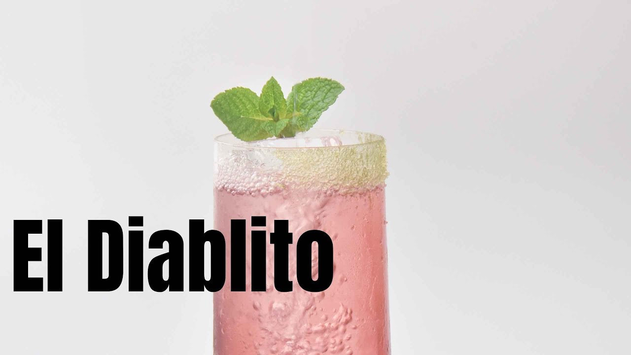 How to Make Tequila Cocktails for sober drinkers - El Diablito - YouTube