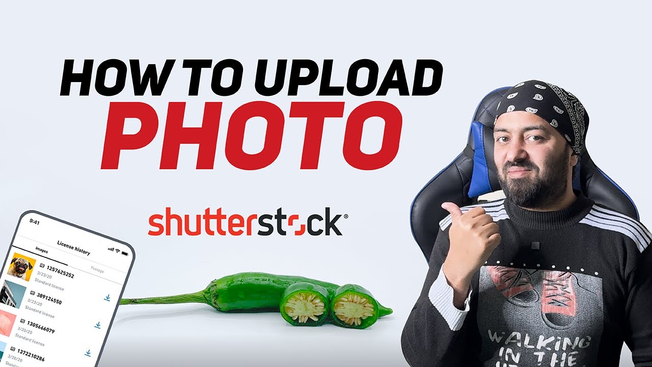 How to Upload Photos On Shutterstock Mobile App | Smartphone ...