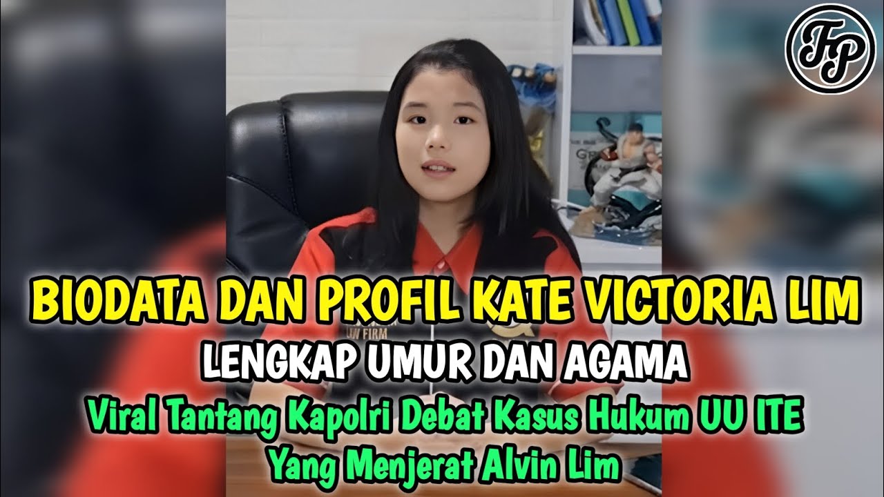 BIODATA DAN PROFIL KATE VICTORIA LIM • LENGKAP UMUR DAN AGAMA,VIRAL ...