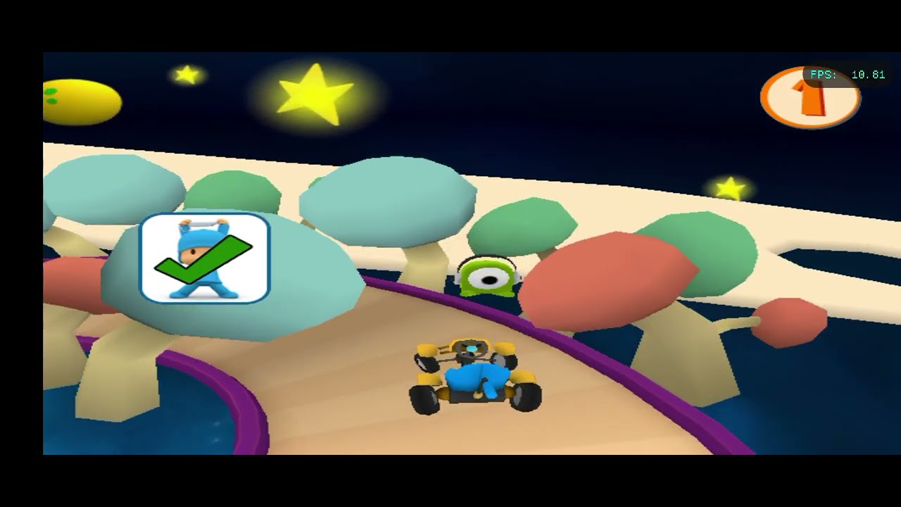 Pocoyó racing gameplay primer video del Canal !!! - YouTube