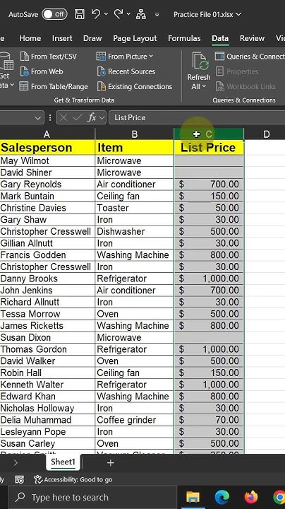 Excel Time Saving Tips and Tricks for You 😀 #excelshorts #excel #shorts #shortvideo - YouTube