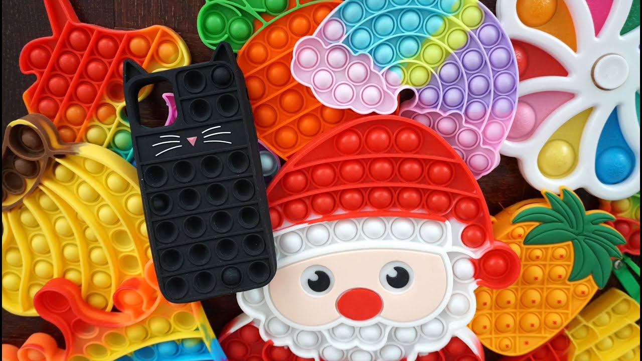 DIY Pop it Collection, All pop it Fidget toys - YouTube