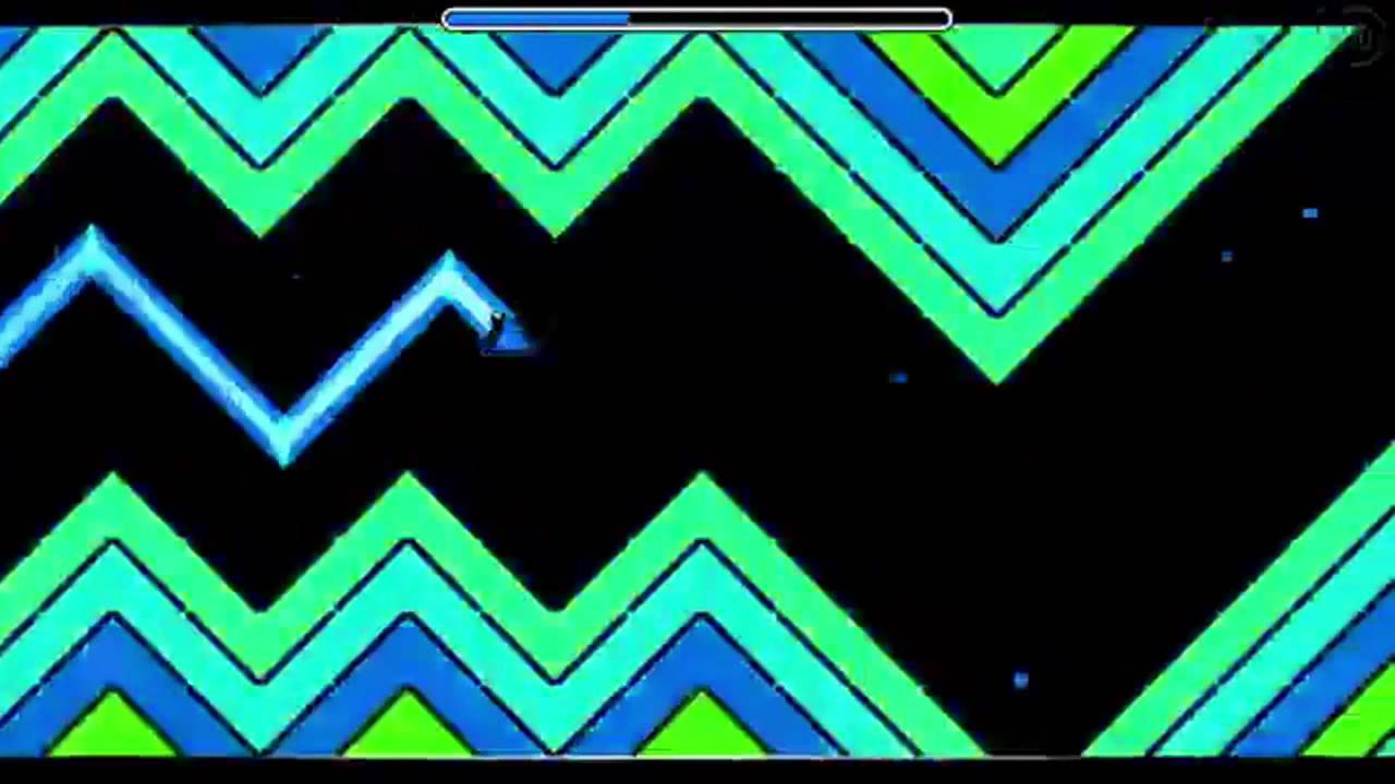 Geometry dash cool level #3! Crispy game (read desc) - YouTube