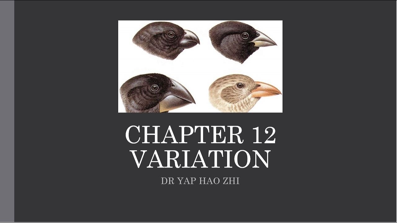 16 9 2021 form 5 biology Chapter 12 variation recording part 1 - YouTube