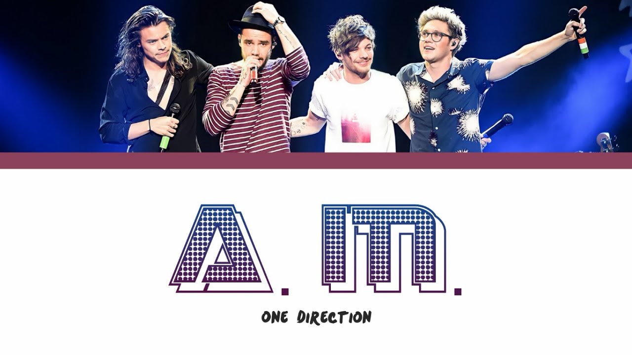 ONE DIRECTION - A. M. lyrics (Color Coded)