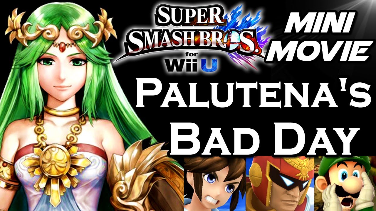 Super Smash Bros PALUTENA'S BAD DAY - Mini Movie Short - YouTube