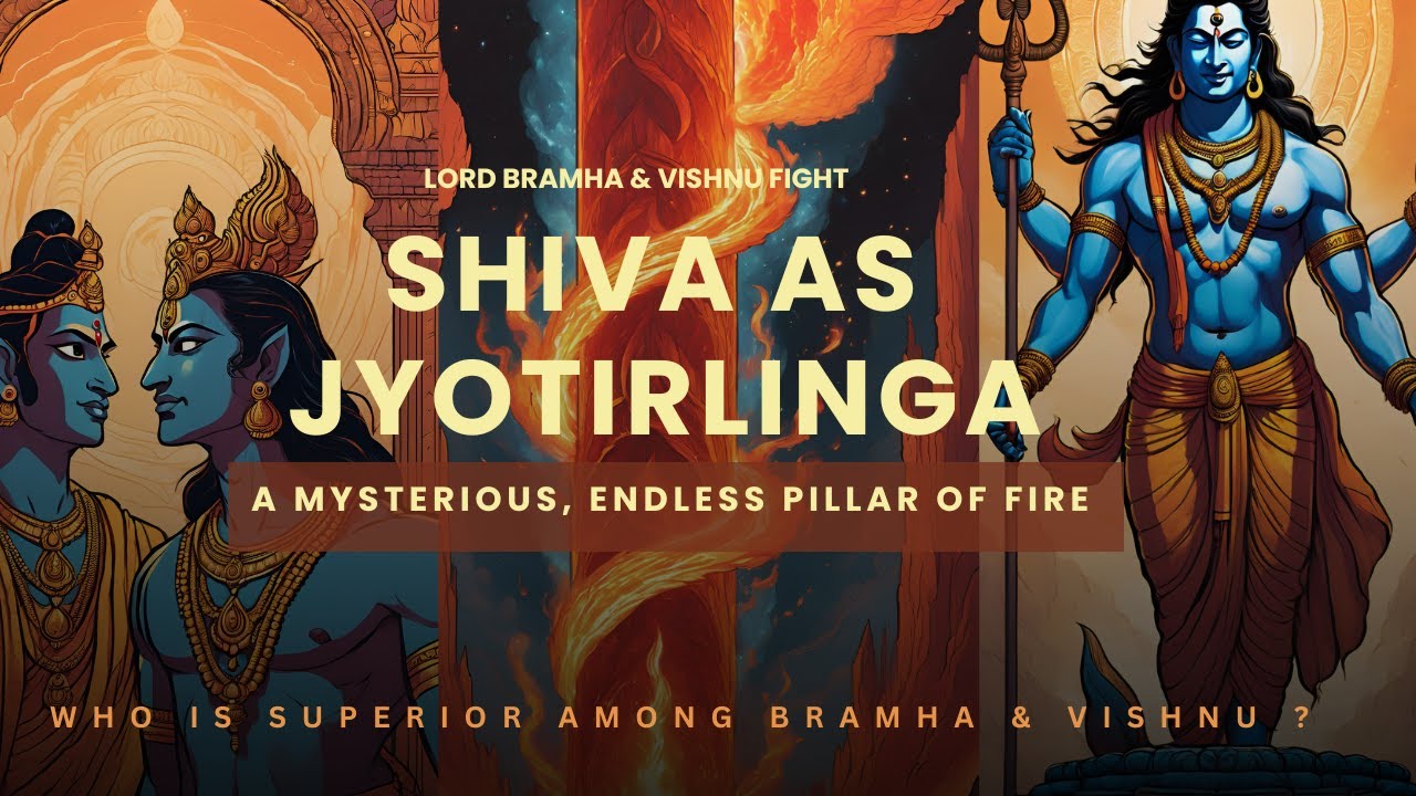 When Brahma & Vishnu Fought Over Superiority | Shiva As Endless Pillar ...