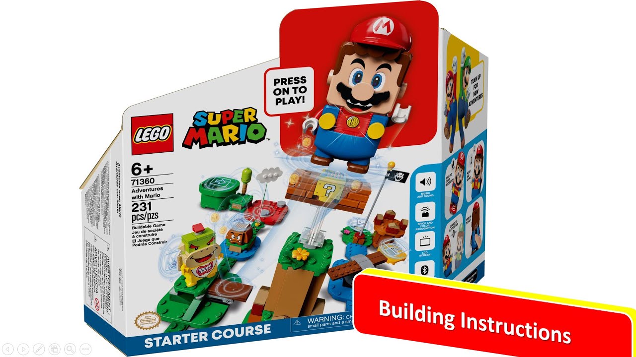 LEGO 71360 Adventures with Mario Starter Course BUILDING INSTRUCTIONS ...