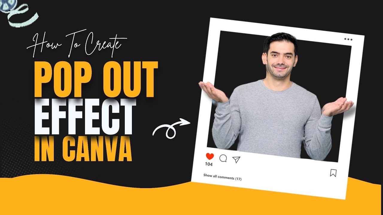 Instagram 3d PopOut Photo Effect In Canva - YouTube