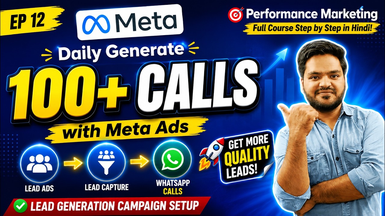 Meta Ads Lead Generation & Call Campaign Setup | Step by Step - YouTube