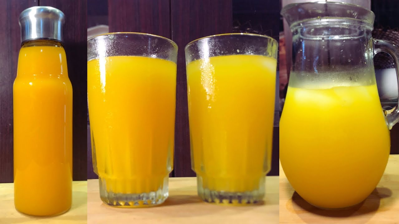 Delicious Mango Squash Recipe | Chemical-Free Preservation Techniques ...