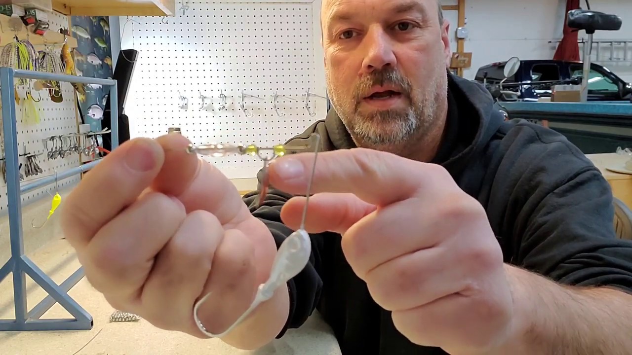 Making a Spinnerbait (Part 3 - Blades and Skirts) - YouTube