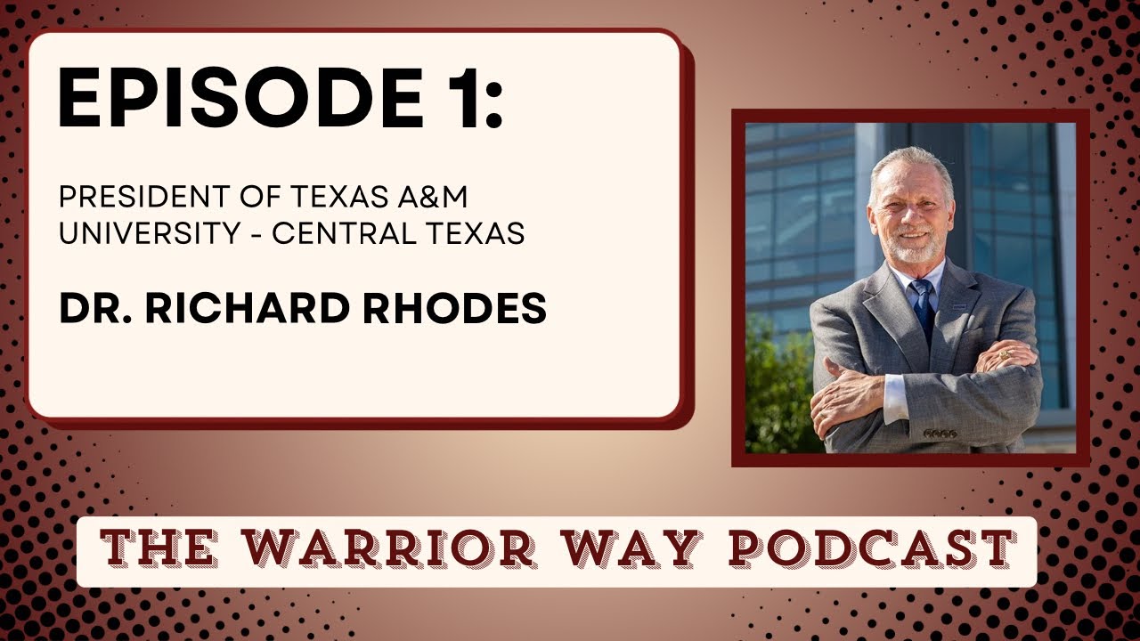 Dr. Richard Rhodes | The Warrior Way Podcast | Ep. 1 - YouTube