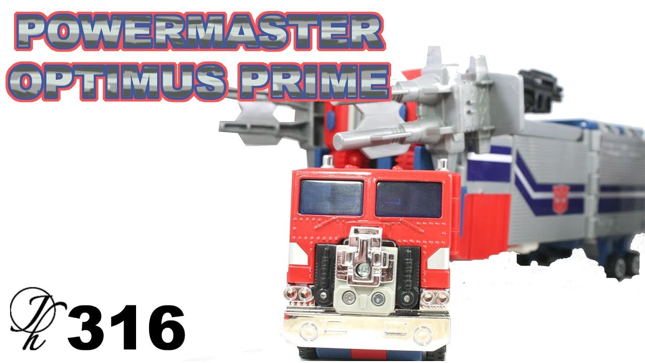 Transformers Powermaster Optimus Prime Takara God Ginrai Reissue 316 ...