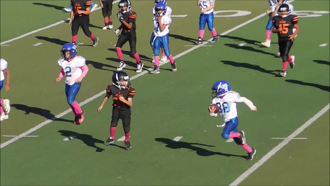 2018 ATWATER FALCONS VS MERCED BEARS PEEWEE DIVISION - YouTube