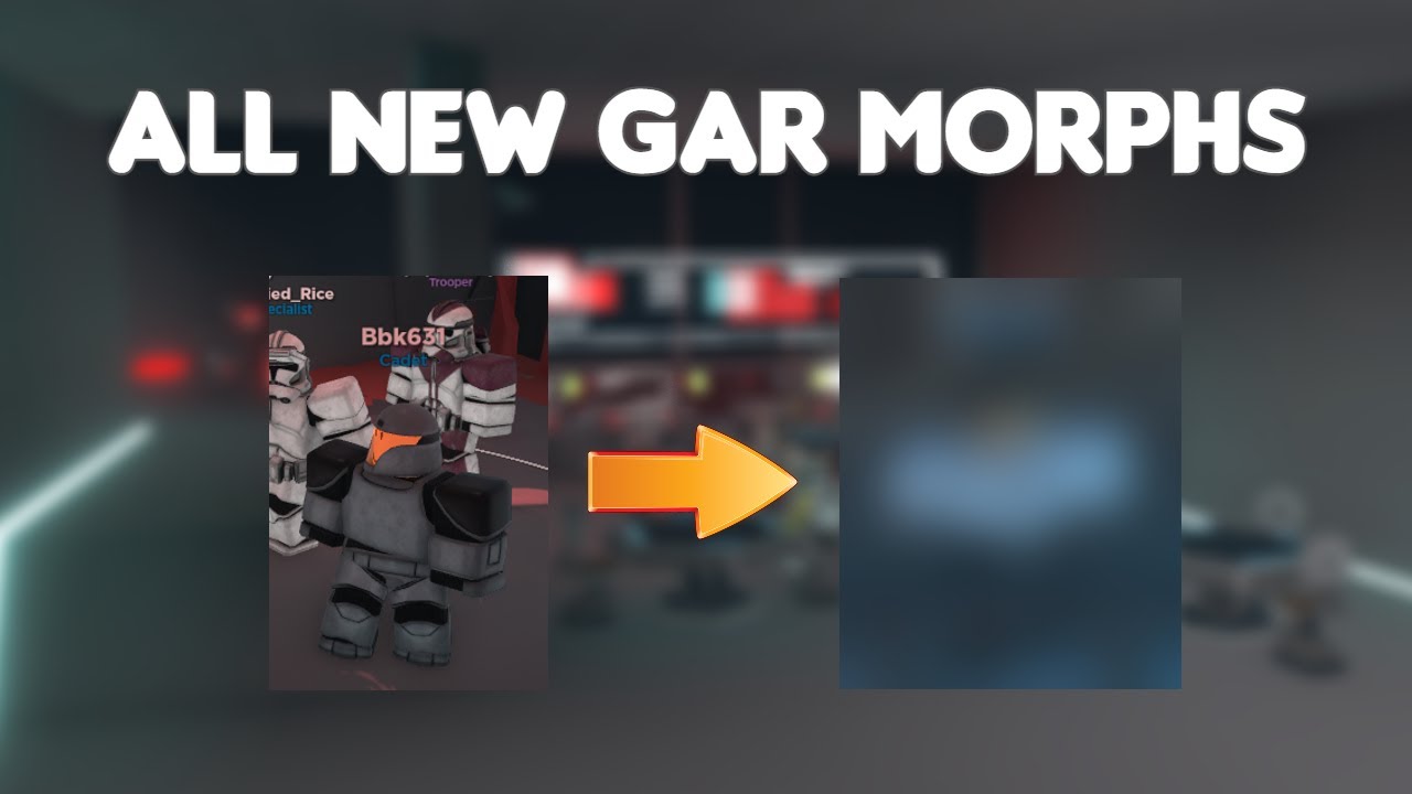All New GAR Morphs | Roblox Star Wars: Coruscant - YouTube
