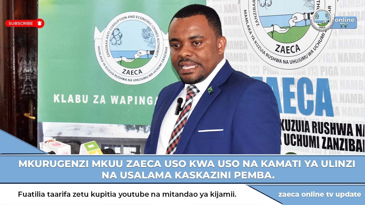 Mkurugenzi Mkuu ZAECA uso kwa uso na Kamati ya Ulinzi na Usalama ...