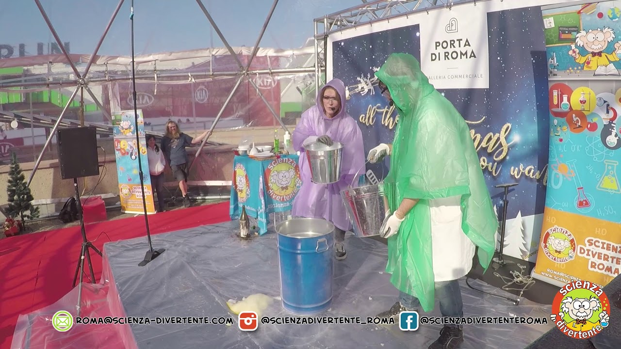 Looney Gas Show - Azoto Liquido - YouTube