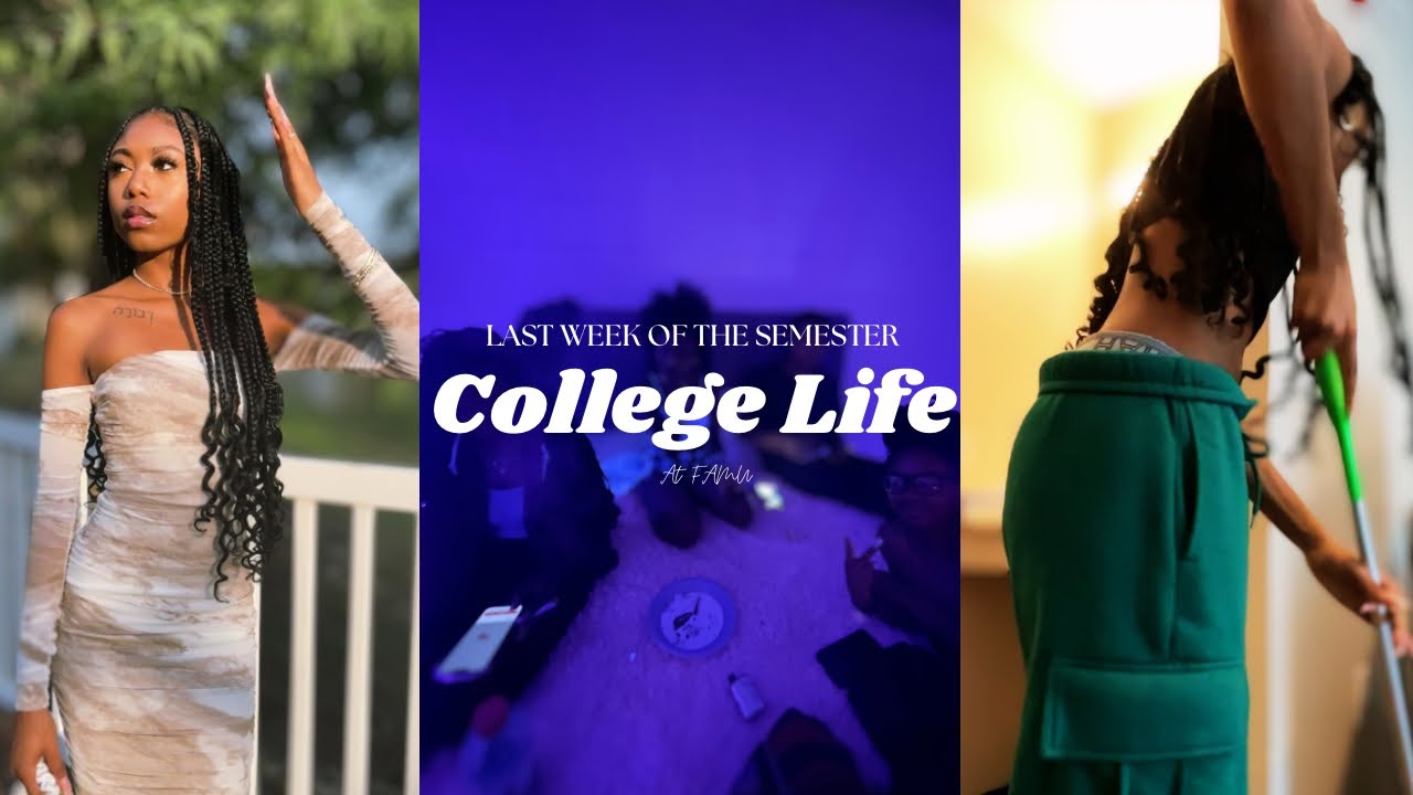 College Life: Moving out at FAMU || Spend the Last Week Of the Semester ...