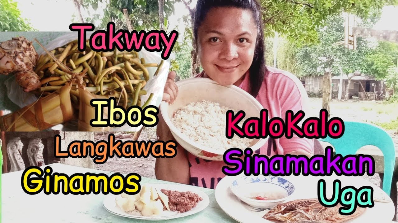 Probinsya Life Vlog ( mukbang tayo ng tuyo, langkawas, ginamos, with ...