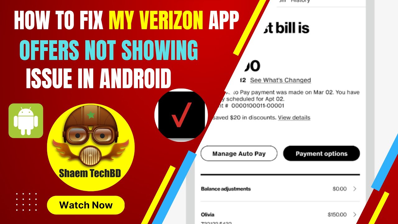 How to Fix My Verizon App Offers Not Showing in Android - YouTube