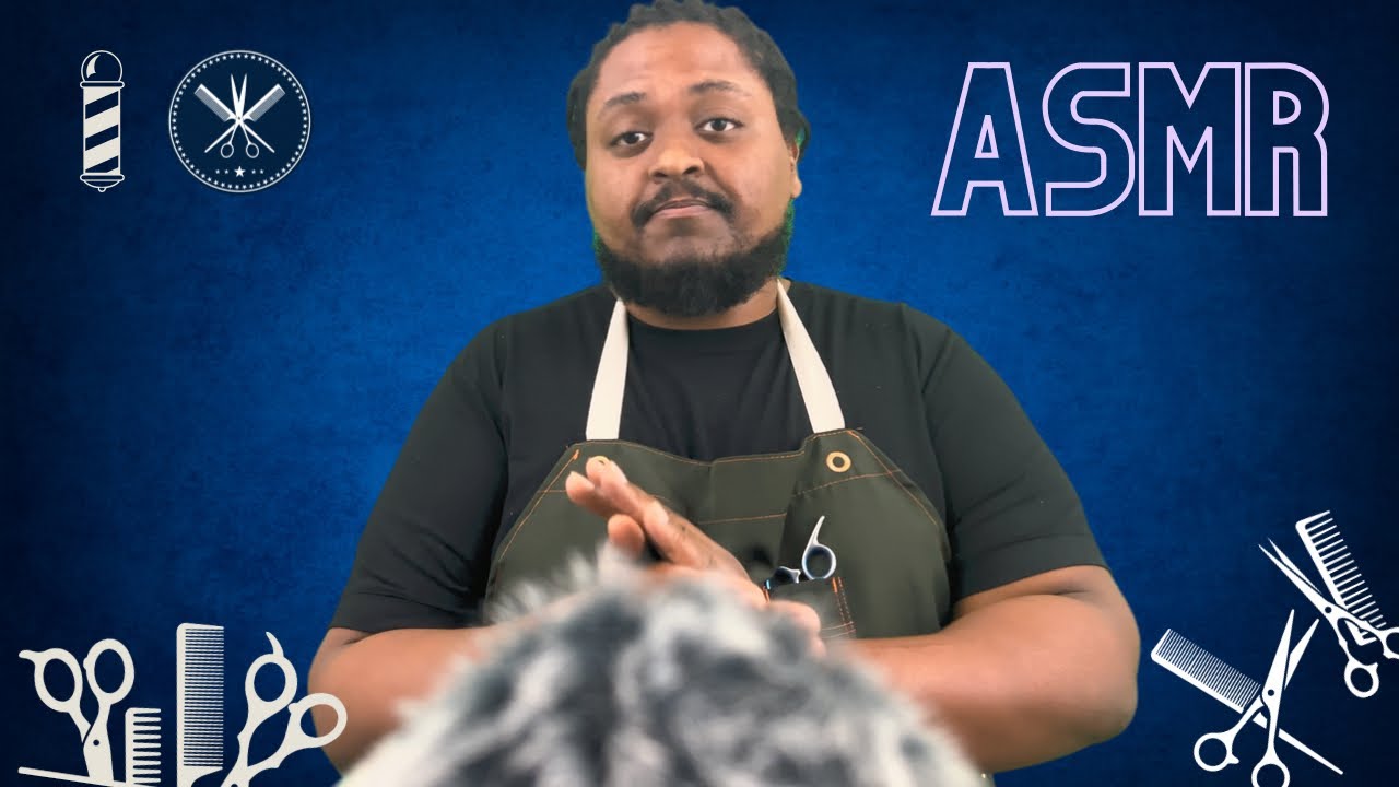 The most realistic ASMR barbershop haircut EVER 💈 ️ [Without Background ...