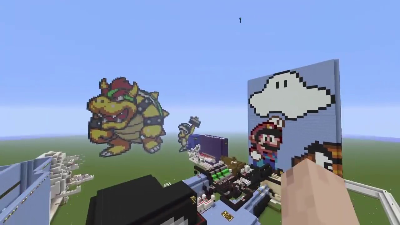 Mario Bros Sur Minecraft Parkour Troll Map Aventure Mini Jeux Ps4