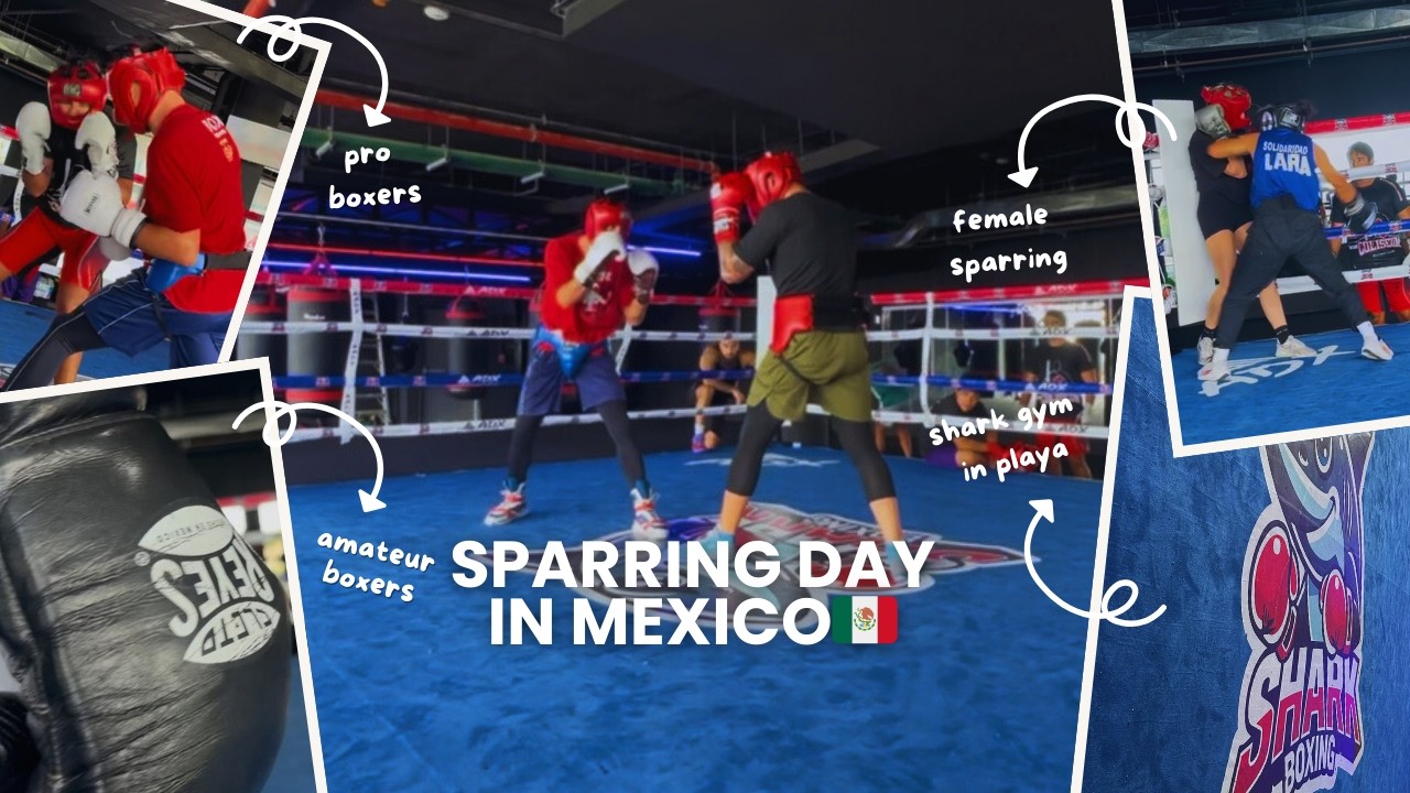 INSANE Sparring Day in Mexico 🇲🇽 The Mexican Boxing Style! - YouTube