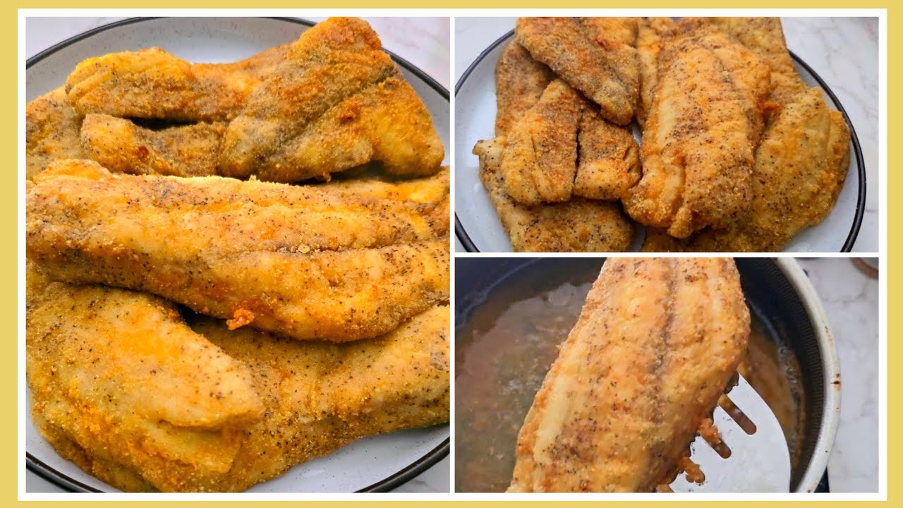 FRIDAY NIGHT FISH FRY: FRIED RED SNAPPER & SPOT TAIL BASS - YouTube