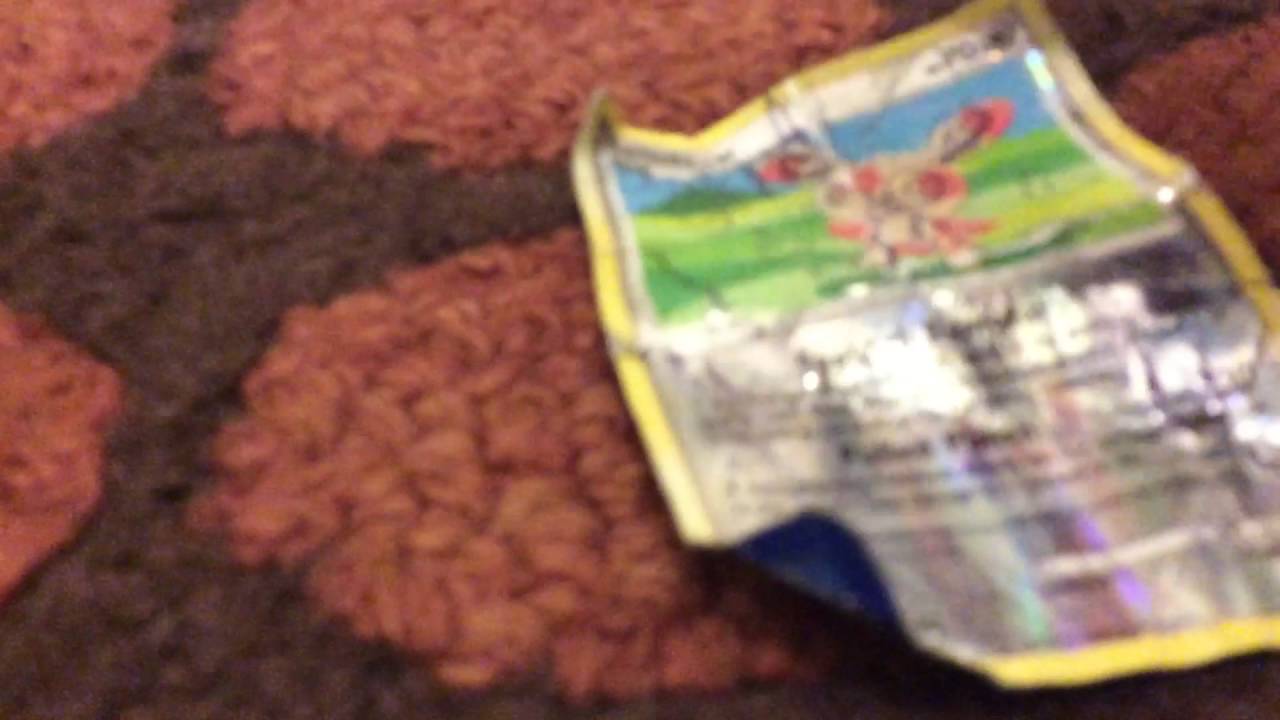 Part 3 how destroy Pokemon card - YouTube