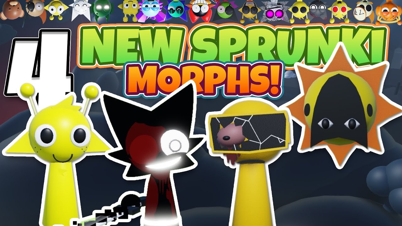 How to Get All New Morphs and Badges in 3D Sprunki RP And Animations ...