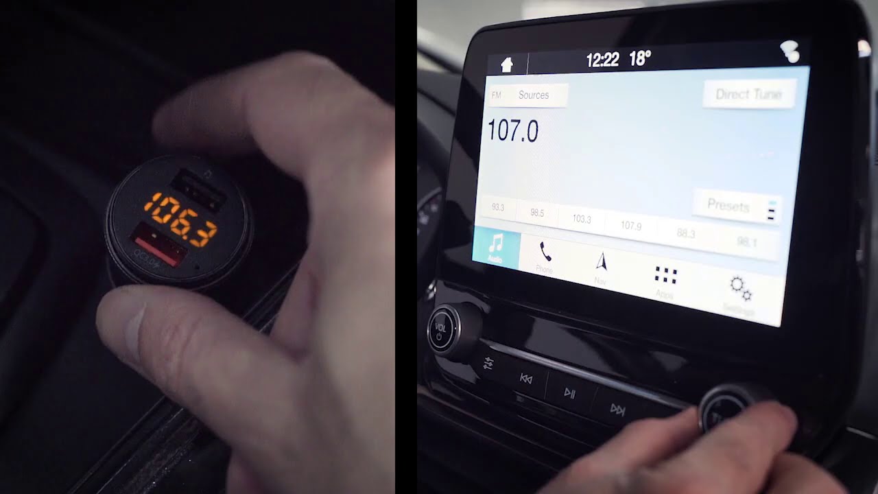 NT-FM20 - FM Transmitter / Cargador USB - YouTube